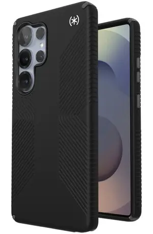SPECK Presidio2 Grip Case With Magnet For Samsung Galaxy S25 Ultra - Black