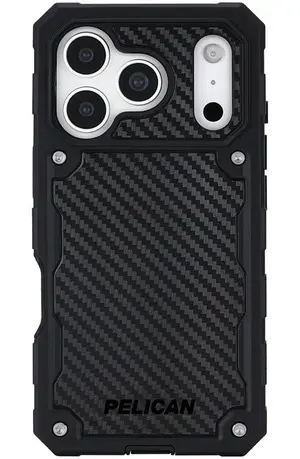 PELICAN Shield Magsafe Case With Holster For Apple Iphone 17 Pro - Black
