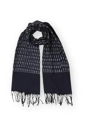 PASSION LILIE Classic Scarf - Navy
