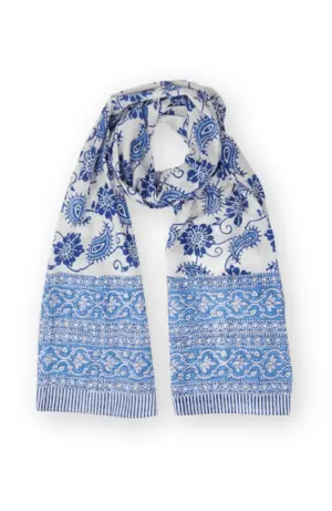 PASSION LILIE Mom's Favorite Scarf - Blue
