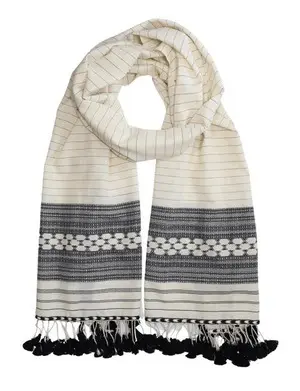 PASSION LILIE And White Kutch Scarf