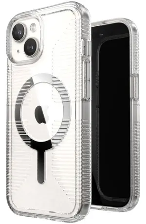 SPECK Gemshell Grip Magsafe Case For Apple Iphone 15 / Iphone 14 / / Iphone 16e - Clear