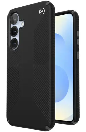SPECK Presidio2 Grip Case With Magnet For Samsung Galaxy S25 Plus - Black