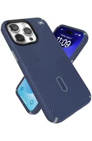 SPECK Presidio2 Grip Magsafe Case For Apple - Blue