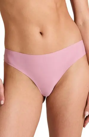 Hunkemoller 5-pack Invisible Lace Back Brazilian - Pink
