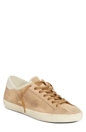 GOLDEN GOOSE Super-star Sneakers - Tabacco/cream