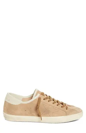 GOLDEN GOOSE Super-star Sneakers - Tabacco/cream