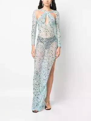 Coperni Sequin-embellished Maxi Dress