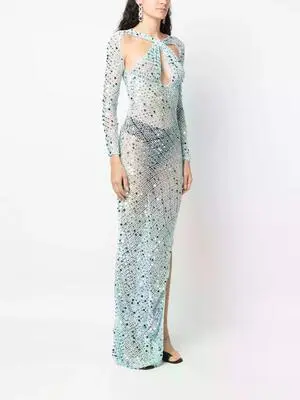 Coperni Sequin-embellished Maxi Dress