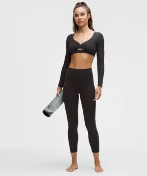 Lululemon Align™ High-rise Pant 25" Buttery-soft Nulu Fabric For Yoga And Comfort