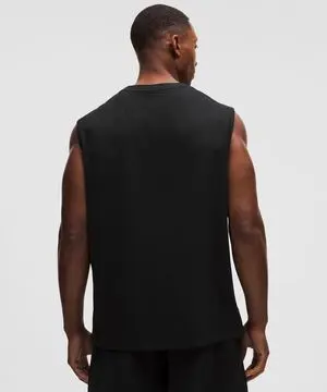 Lululemon Mesh Soft Jersey Sleeveless Tank Top - Black