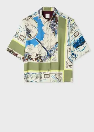 Paul Smith Viscose Short-sleeve Shirt