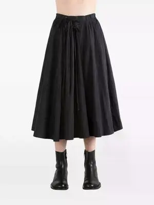 Studio Nicholson Tie-fastening Pleated Skirt