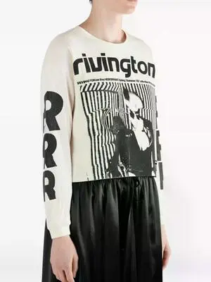 RRR123 Isness Cva Graphic Print Long-sleeved T-shirt