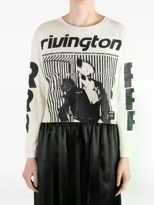 RRR123 Isness Cva Graphic Print Long-sleeved T-shirt