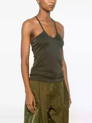 Imperial Ribbed Knit Racerback Top