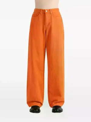 THE ELDER STATESMAN Wide-leg Jeans