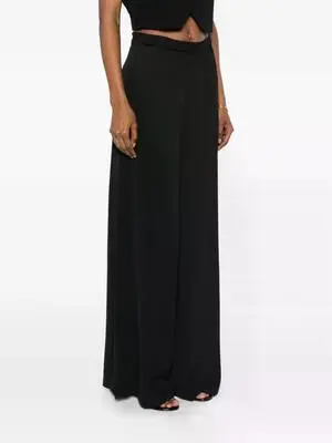 Imperial Belted Wide-leg Trousers
