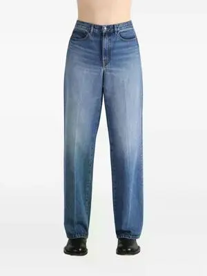 THE ELDER STATESMAN Hunter Faded Pressed-crease Jeans