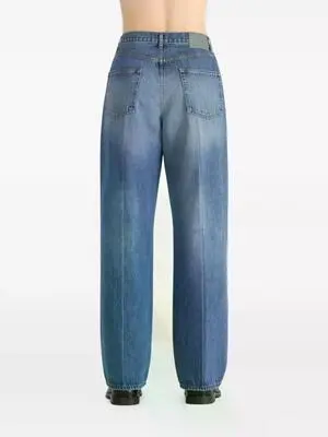 THE ELDER STATESMAN Hunter Faded Pressed-crease Jeans