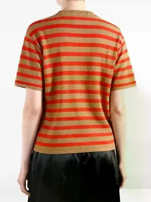 THE ELDER STATESMAN Scout Striped T-shirt