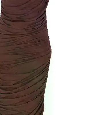 Federica Tosi One-shoulder Ruched Dress