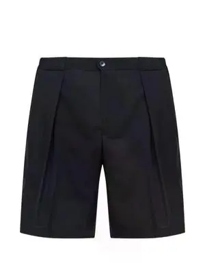 BRIGLIA 1949 Pleated Tailored Shorts - Blue