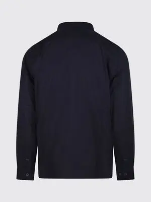 C.P. COMPANY Long-sleeved Cotton Shirt With Patch Pocket