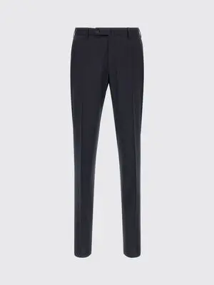 Incotex Slim Fit Tailored Trousers In Pure Virgin Wool - Blue