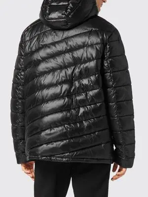 PLEIN SPORT Quilted Padded Nylon Down Jacket