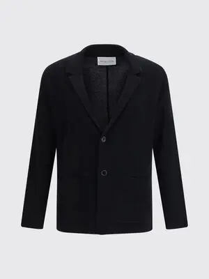 ROBERTO COLLINA Single-breasted Cotton Blazer - Black