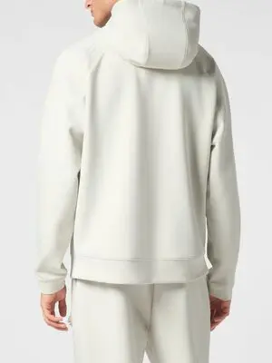 PLEIN SPORT Polyester Hoodie - Grey