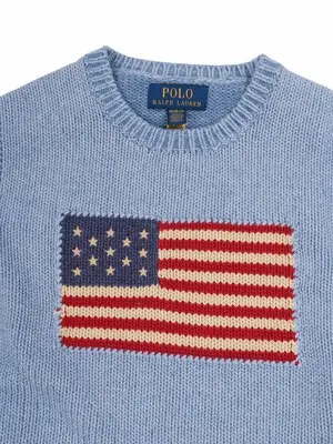 Polo Ralph Lauren Flag Motif Pullover