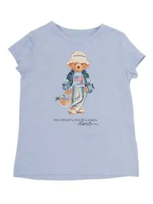 Polo Ralph Lauren Graphic Knit T-shirt - Blu