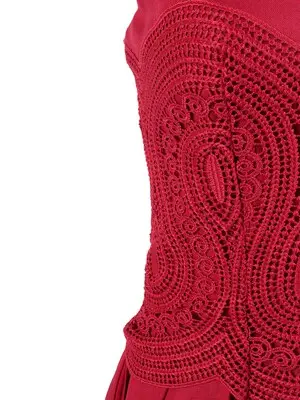CLIPS Lace Detailed Dress