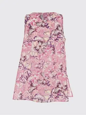 Momoni Sleeveless Printed Top - Pink