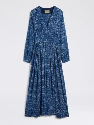 Momoni Printed Cotton Midi Dress