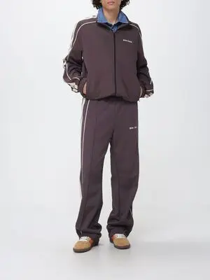 Palm Angels Polyester Zip-up Track Jacket With Logo