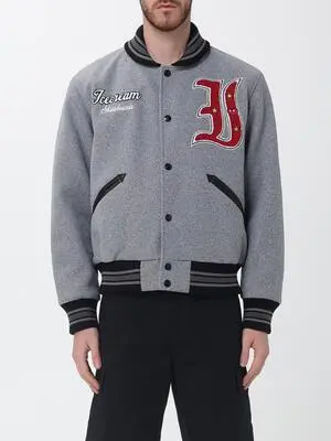 ICECREAM Varsity Bomber Jacket - Grey