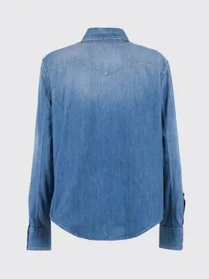 DONDUP Cotton Denim Shirt - Blue