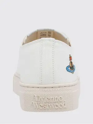 VIVIENNE WESTWOOD Cotton Canvas Lace-up Sneakers