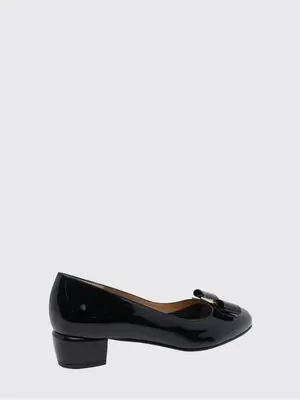 FERRAGAMO Patent Leather Bow Detail Pumps