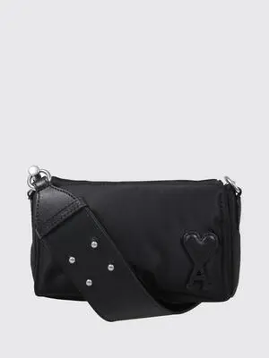 AMI Paris Shoulder Bag - Black