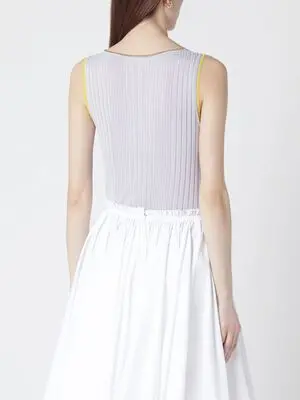 ROBERTO COLLINA Viscose Knit Top - Lilac