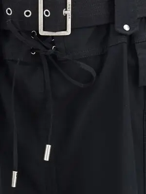Alexander McQueen Cotton Cargo Shorts - Black