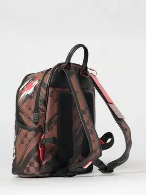 SPRAYGROUND Smeared Grunge Savage Backpack In Printed Saffiano Coated Cotton