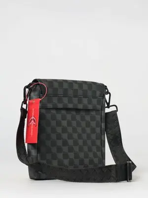 SPRAYGROUND Shark Mouth Checkered Shoulder Bag