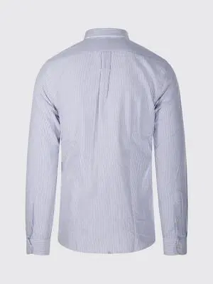 Polo Ralph Lauren Striped Cotton Poplin Shirt - Blue