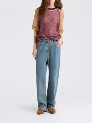 Momoni Block Mohair Wool Pullover
