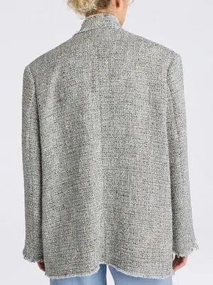 Momoni Single-breasted Textured Blazer